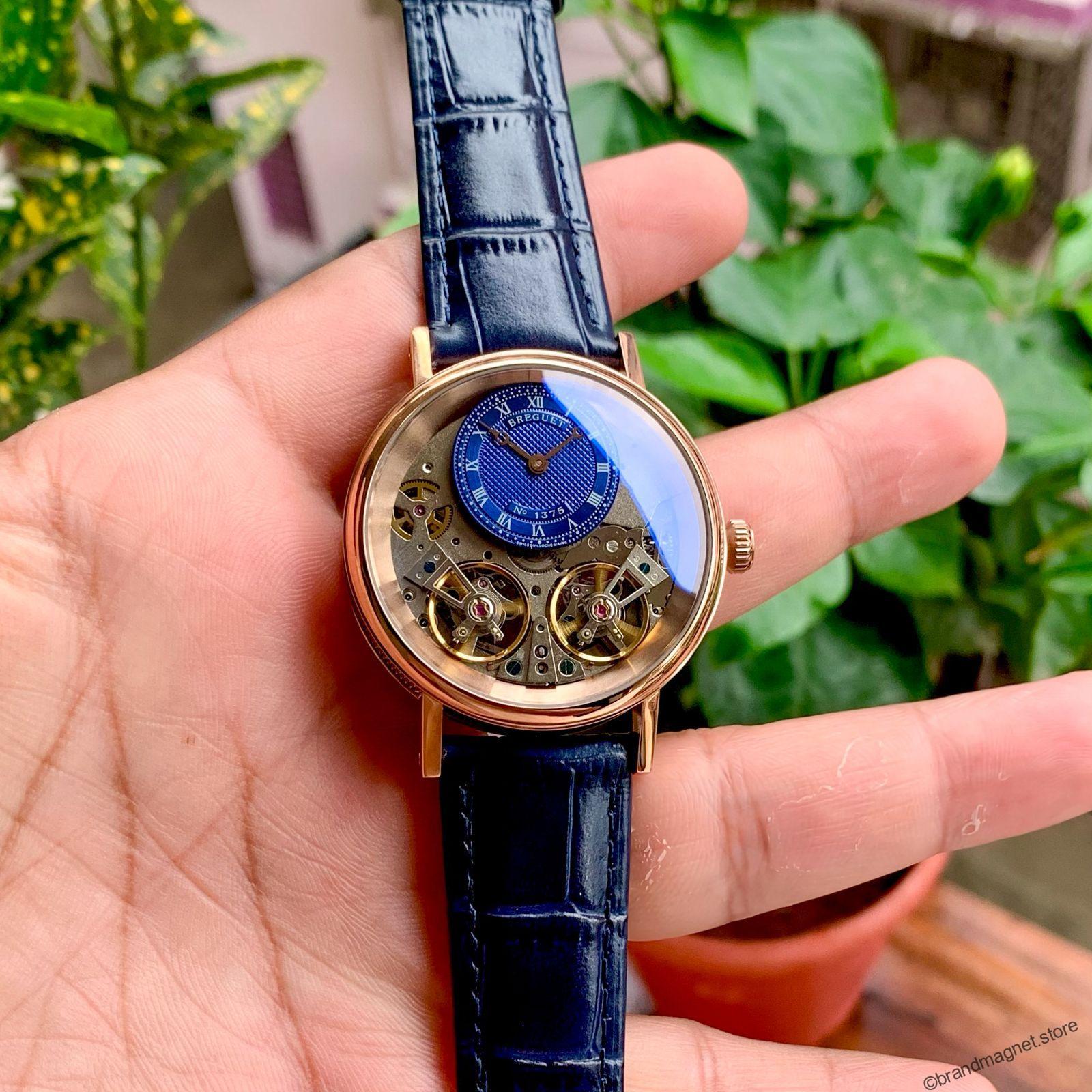 Midnight Blue Dual Tourbillon Masterpiece – Brand Magnet